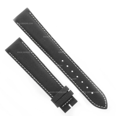 Longines Synthetic Black Strap 19/16 mm Heritage Legend Diver Size XL ...