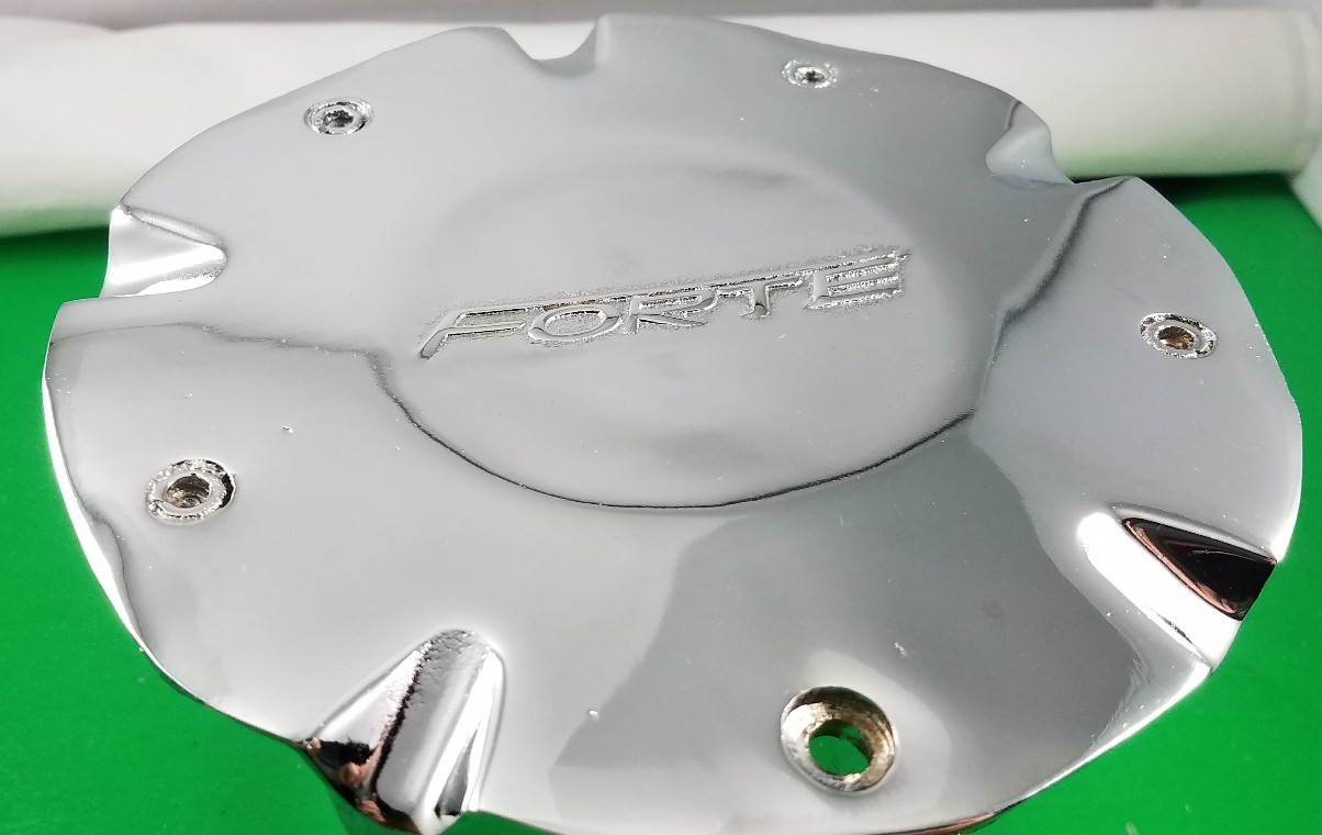 FORTE CENTER CAP # MCD0487YA01 NC-0134 CHROME WHEELS CENTER CAP for ...