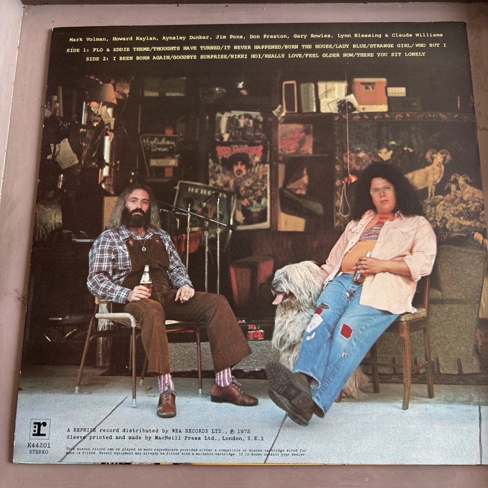 Mark Volman & Howard Kaylan the Phlorescent Leech Eddie LP Reprise ...