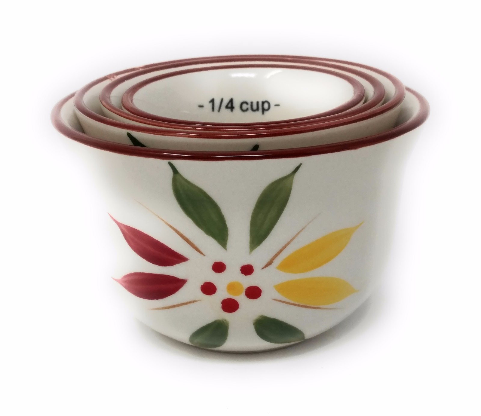 Temp-tations Measuring Cups Nesting Cup Set VIVID Nestable Stacking ...