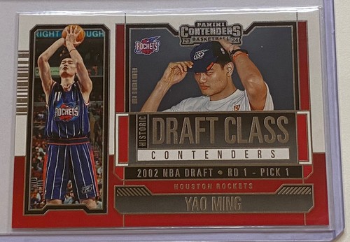 2023-24 Panini Contenders Yao Ming #13 Historic Draft Class 2002 Round 1 Pick 1 | eBay
