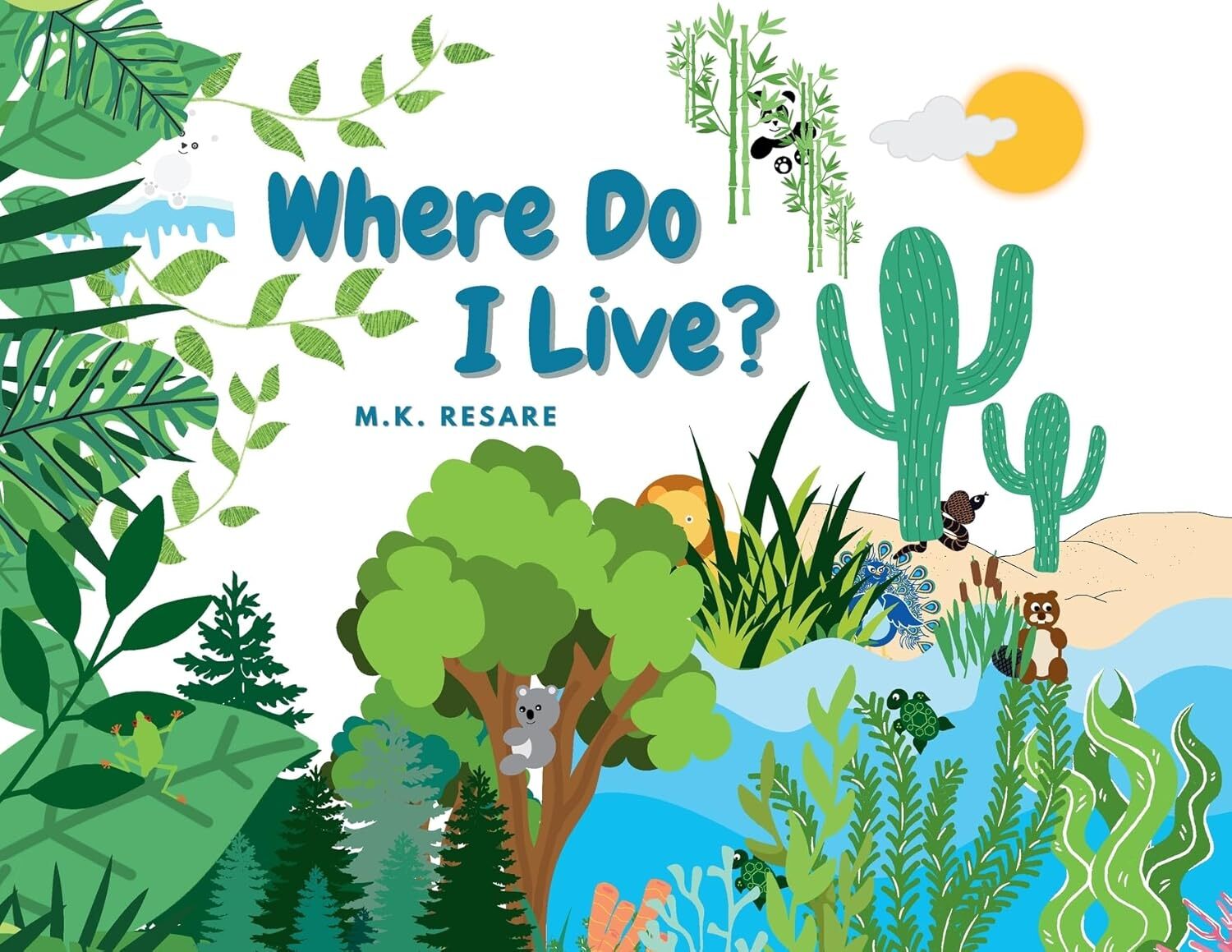 Where Do I live? Paperback – 2024 by M K Resare | eBay