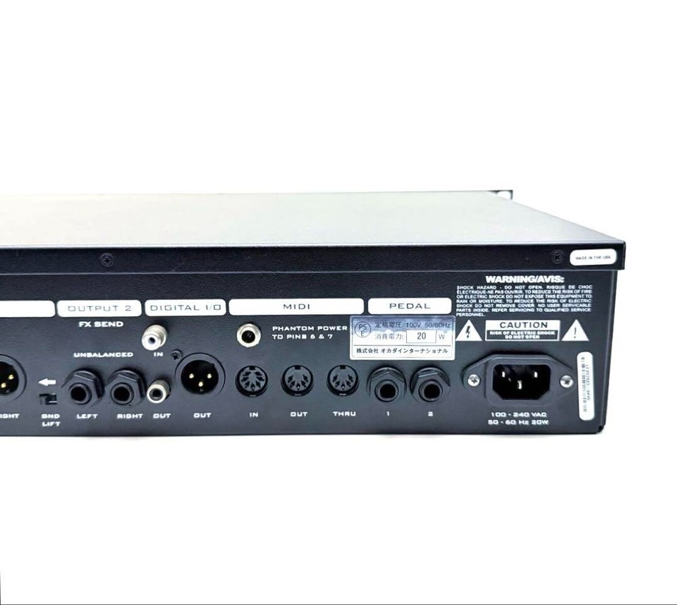 Fractal Audio Systems Axe-FX Ultra Preamp and Effects Processor Used ...