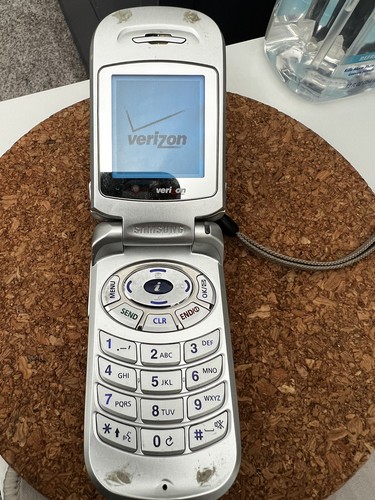 Samsung SCH-A310 - Silver ( Verizon ) Very Rare Cellular Flip Phone ...