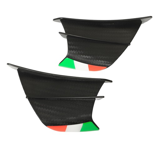 Car Auto 2PCs Motorcycle Wing Side Spoiler Fairings Winglets Parts For ...