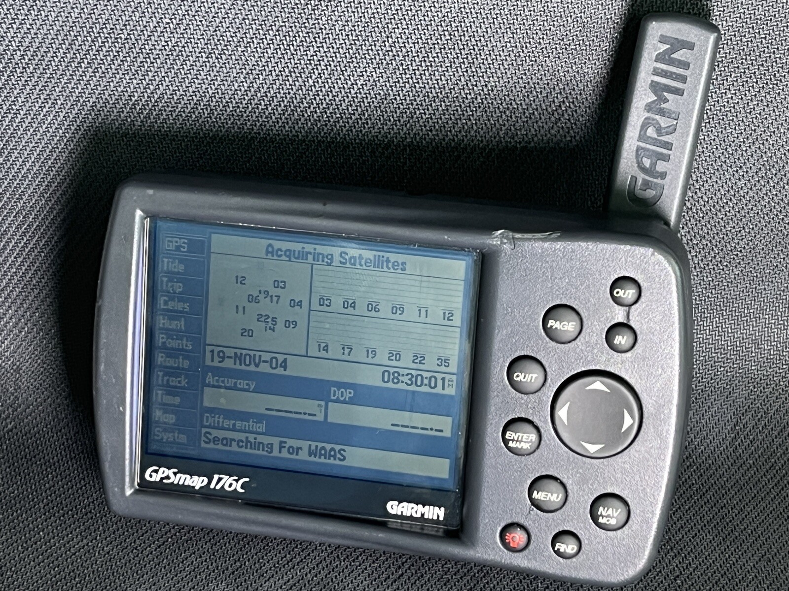 Garmin GPSMAP 176c GPS With Maps Card | Battery Powered | Tested And ...