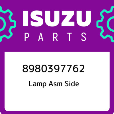 8980397762 Isuzu Lamp asm side 8980397762, New Genuine OEM Part | eBay
