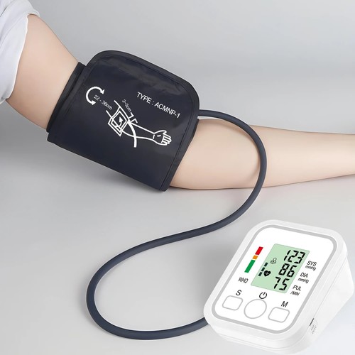 Blood Pressure Monitor Upper Arm Automatic Digital Medical Pulse | eBay UK