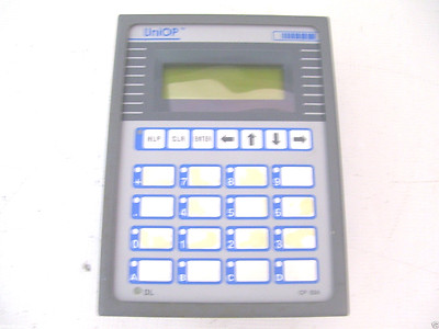 Operator Interface Panels - Uniop Operator Interface