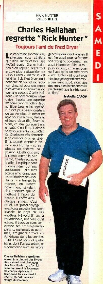 Charles Hallahan Hunter Watch Hunter Season 5 Episode 13 City Under