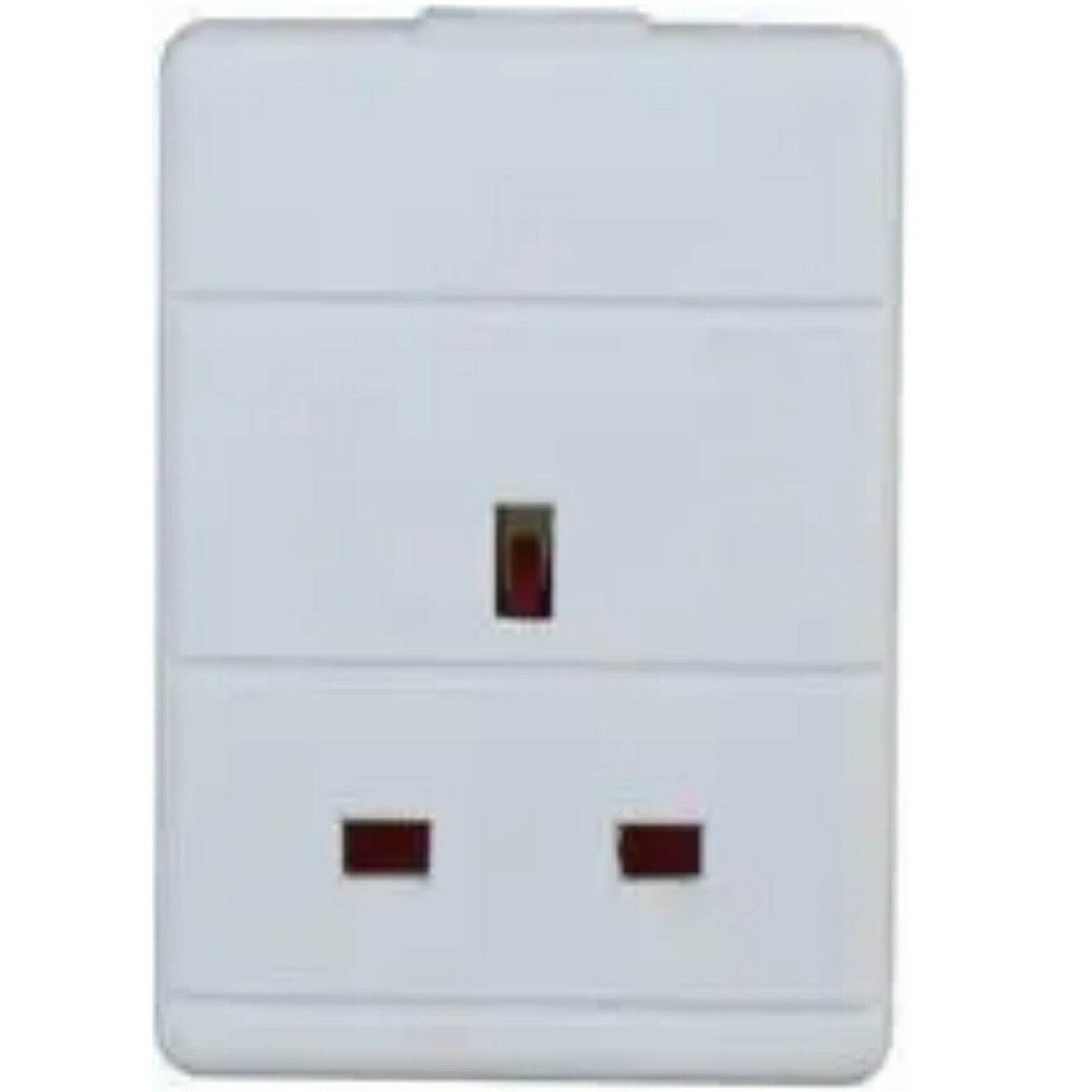 TRAILING 13A SINGLE EXTENSION SOCKET BLOCK 1 GANG / WAY WHITE | eBay UK