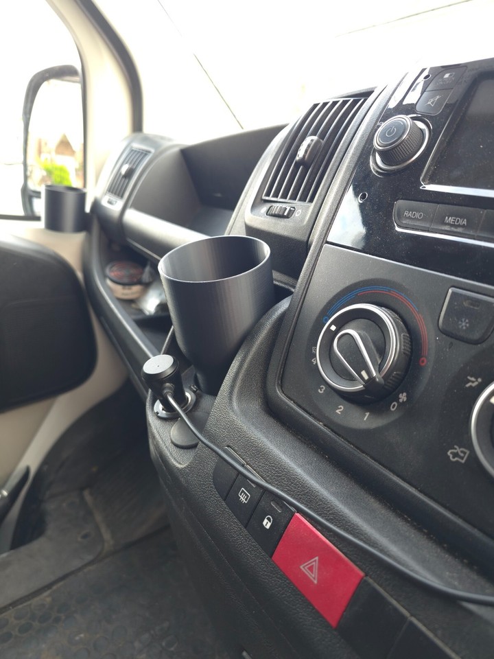Peugeot Boxer Fiat Ducato Citroen Relay 2006 2023 Drink Cup Holder