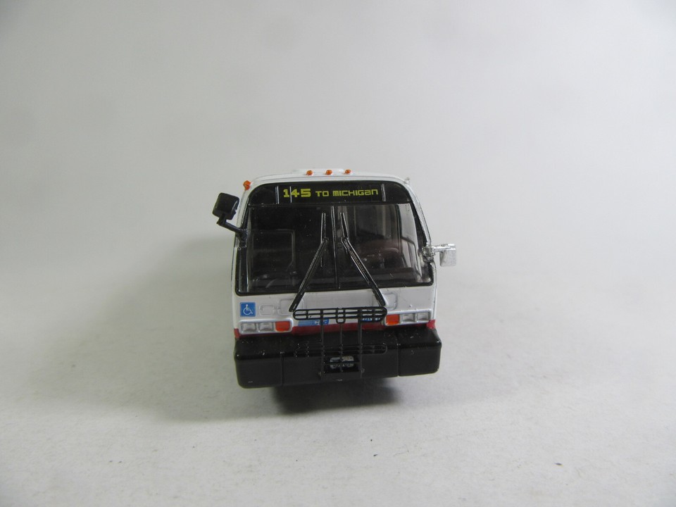 Iconic Replicas 1:87 Bus GMC RTS Chicago CTA USA | eBay