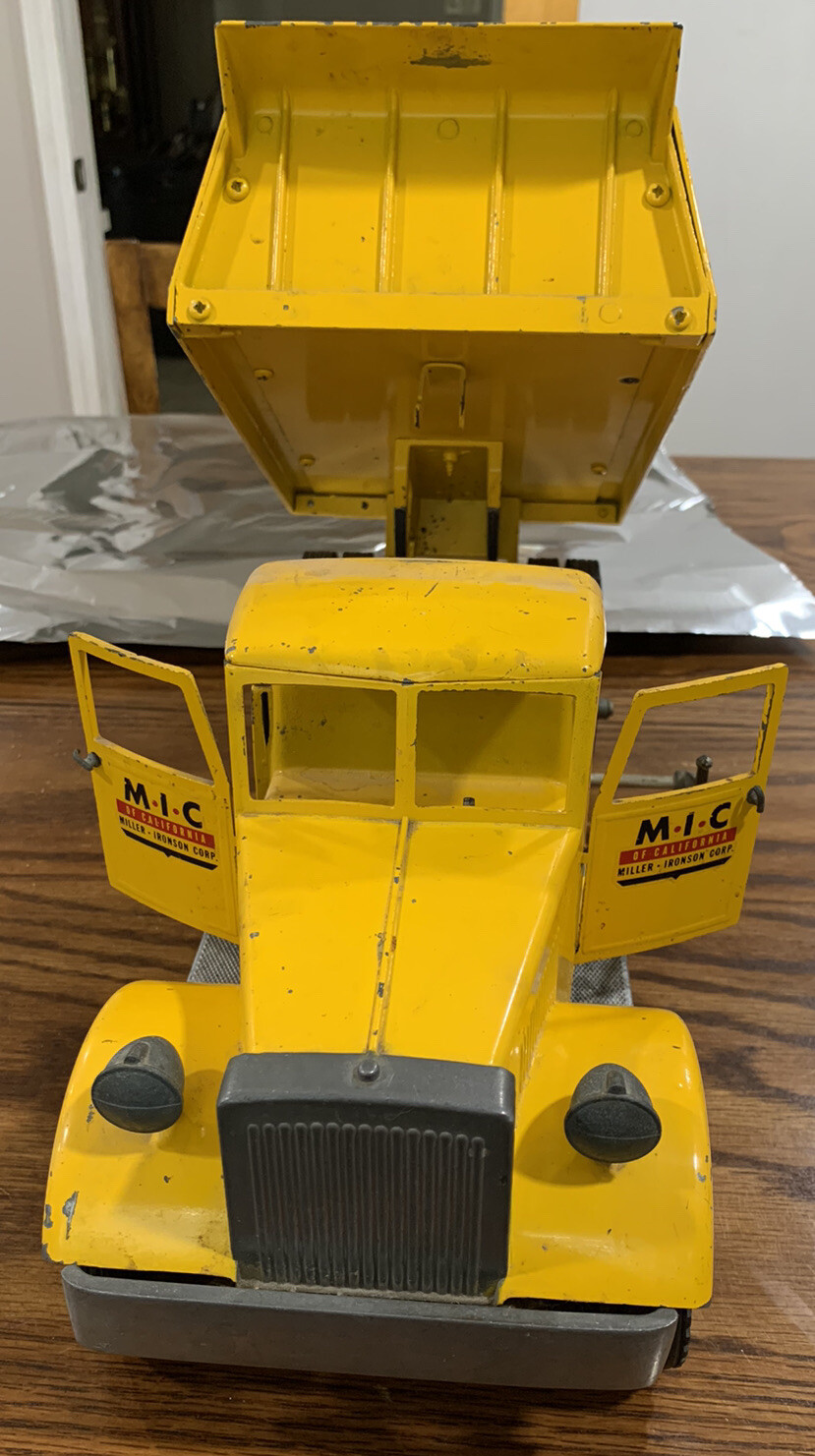 Vintage Smith-Miller MIC of California Dump Truck Miller Ironson Corp ...