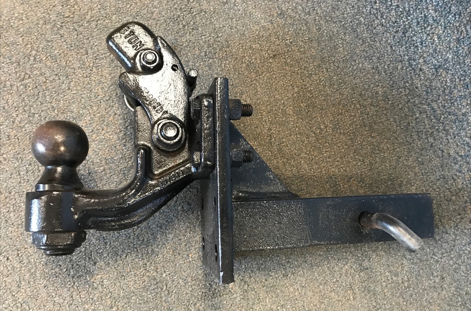 Buyers Pintle Hook 2" Ball Combo Trailer & DrawTite Solid Pintle Mount ...