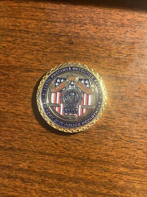C39 NYPD 114 Precinct Detective Squad Police Challenge Coin | eBay