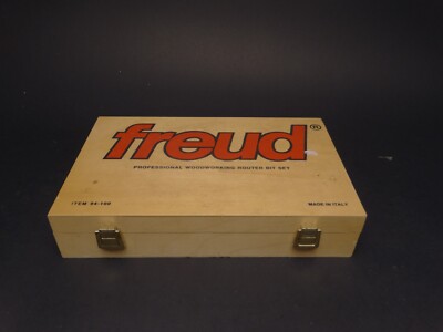 NEW-ROUTER BITS FREUD Five Piece BOXED RECESSED PANEL DOOR SET 94-100 1 ...