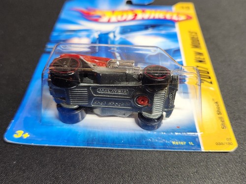 2007 HOT WHEELS SHELL SHOCK - 5 Sp Red Wall Wheels - Ships In A Box | eBay