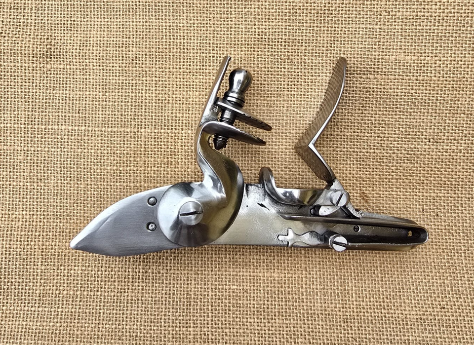 New BLACK POWDER MUZZLELOADER FLINTLOCK HAMMER MECHANISM RIFLE MUSKET 7 ...