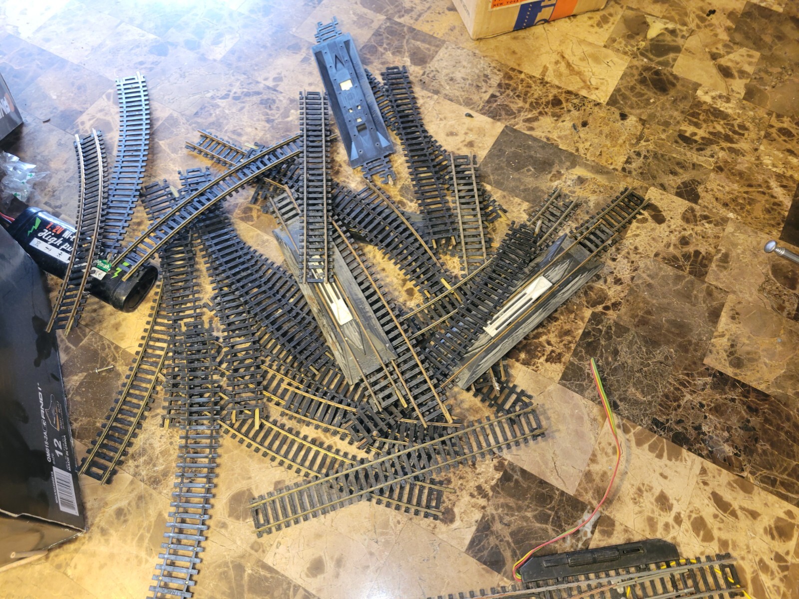 Lot of ho scale brass track, switches turnouts and curves/straights. | eBay