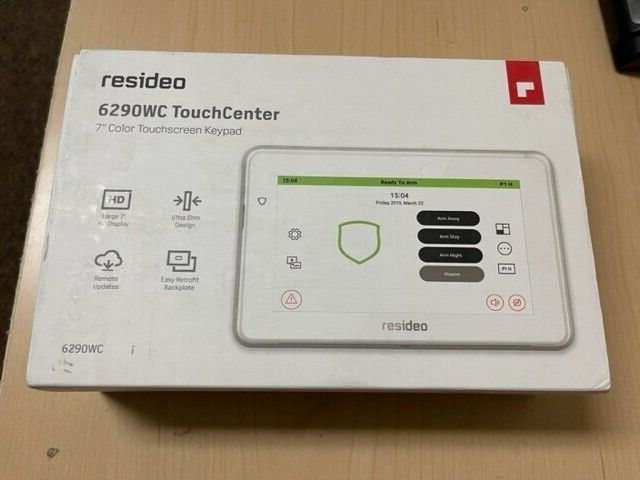 Resideo 6290WC 7" Alarm Control Touchscreen Keypad for sale online | eBay
