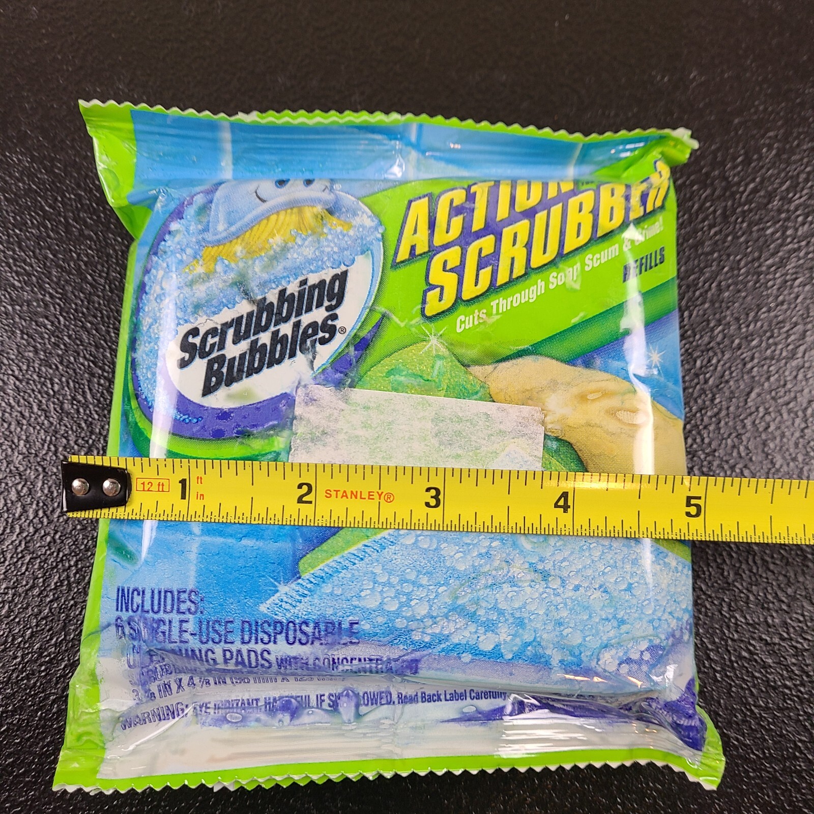 Scrubbing Bubbles Action Scrubber Tub Shower 6 Refill Pads - NOS | eBay