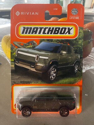Matchbox Rivian R1T - Matchbox Series 17/100 - Dark Green | eBay