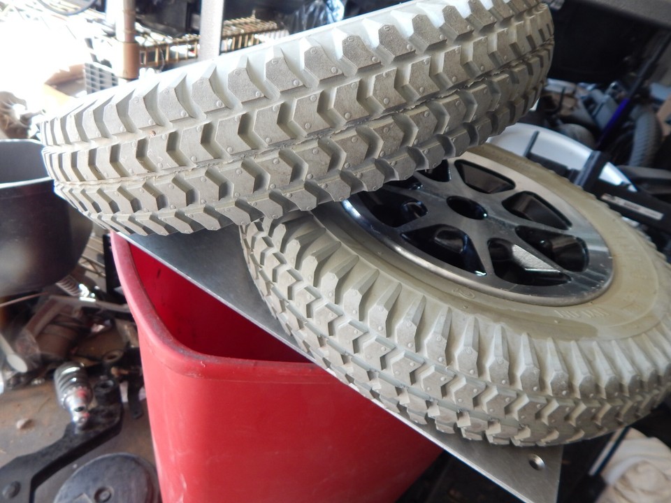 PRIDE-JAZZY Drive Wheels- Tires For Power Wheelchair 3.00-8 W, INNER ...