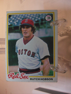 1978 Topps Baseball Card #155 Butch Hobson (80708) | eBay
