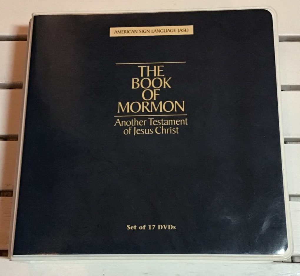 The Book of Mormon (American Sign Language, ASL) 17 DVD Set | eBay