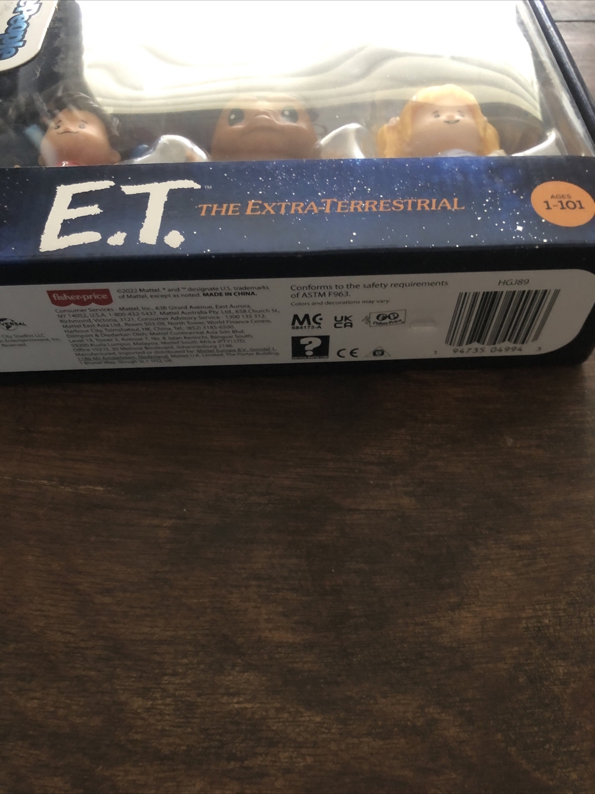 Little People Collector 40 E.T. The Extra-Terrestrial 3pc Fisher Price ...