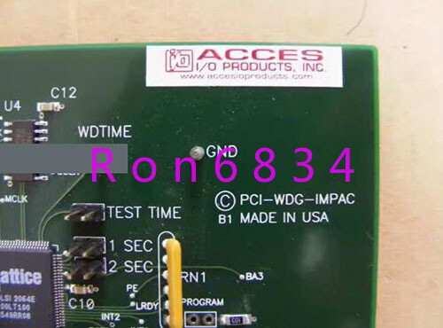1pc used ACCESIOPRODUCTS PCI-WDG-IMPAC card | eBay