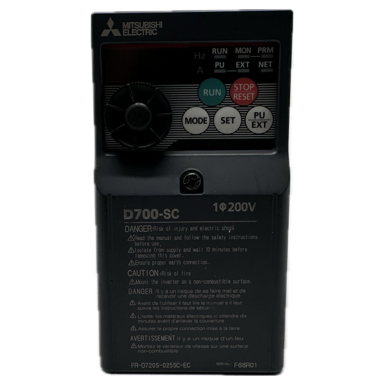 DJ569 Inverter Mitsubishi FR-0720S-025SC-ED D700-SC | eBay.de