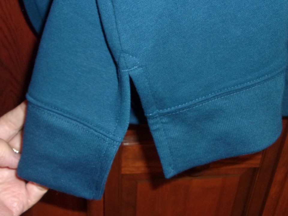 Tek Gear Ultra Soft Pullover Hoodie Sweatshirt Side Slits Blue 3X NEW ...