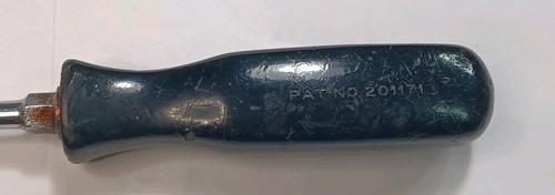Vintage SNAP-ON Pat No. 201171, SSD 4 Flat Head Screwdriver, Black ...