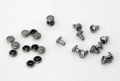 6mm Diameter Gunmetal Plated Compression Rivets Package of 12 | eBay