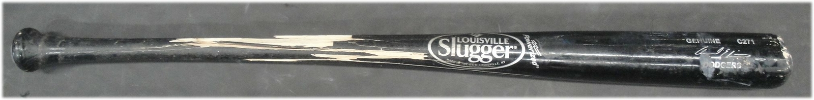 Andre Ethier Game Used Louisville Slugger Bat LA Dodgers Broken ...