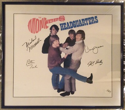 1990s THE MONKEES Signed Limited Edition Headquarters Litho #405/500 | eBay