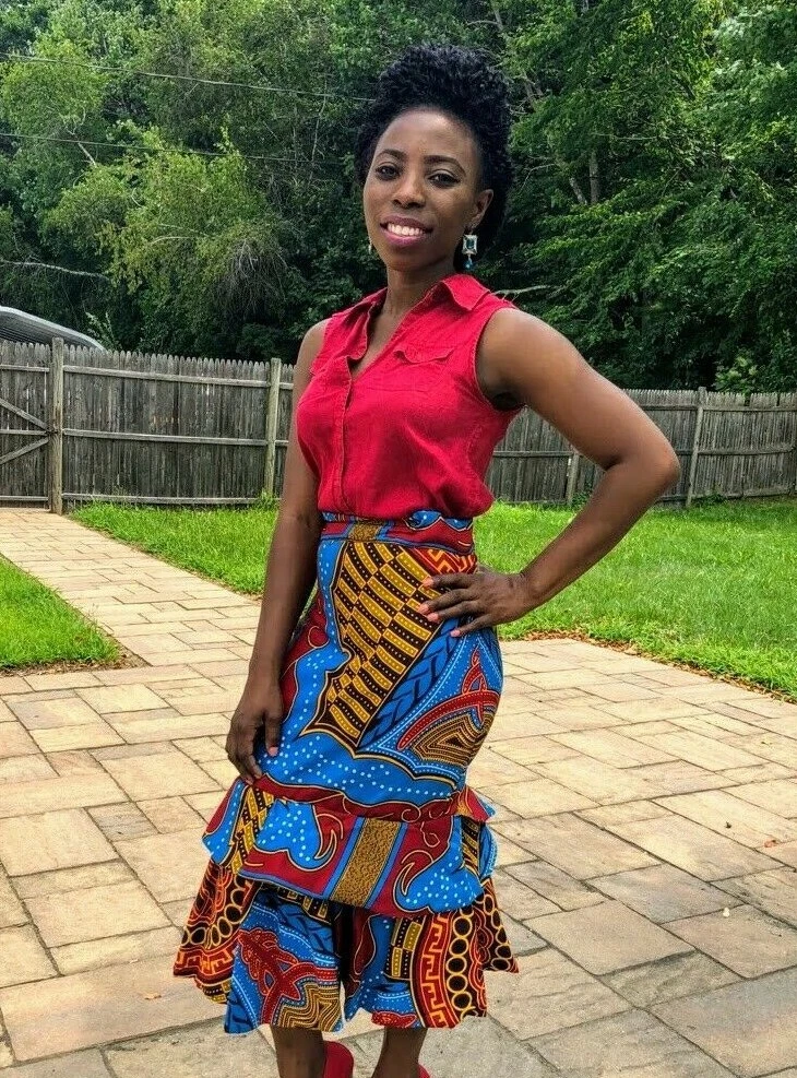 African Print Skirts