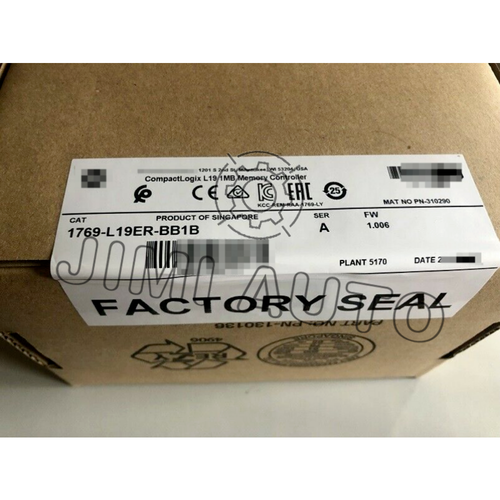 1769-L19ER-BB1B AB CompactLogix L19 1MB Ctlr Brand New In Box!Spot ...