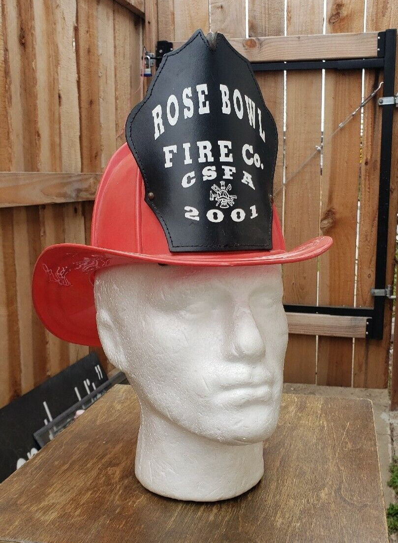 ROSE BOWL Fire Dept. CSFA 2001 Helmet Pasadena CA LEW… - Gem