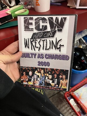 ECW Guilty as Charged 2000 WWE WWF WCW AEW Raven Sandman Paul Heyman ...