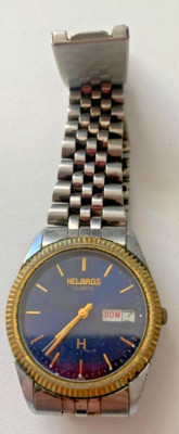 Men's Watch Helbros 85543 Y143A, dirty, corroded. Watch #15 | eBay