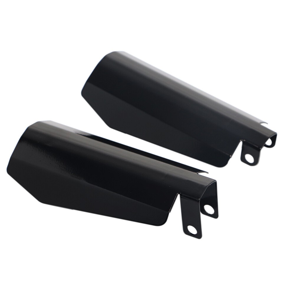 Black Coffin Cut Hand Guard Guards For Harley 1996-up Baggers Tour ...