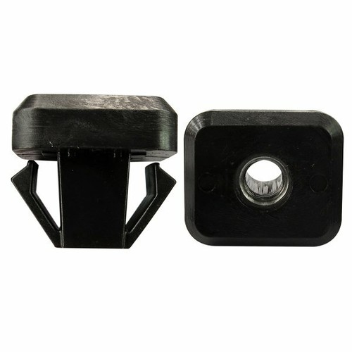20 Hood Adjustment Bumper Nut Grommet Nylon Clip M6-1.0 Threaded Insert ...