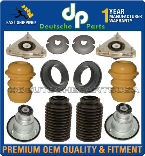 Porsche 986 987 Boxster Cayman Front + Rear Strut Mount Bearing Kit L ...