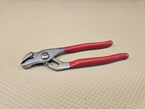 BLUE POINT BY SNAP-ON PLIERS HL16 CHANNELLOCK ADJUSTABLE RED 6.5" MADE ...