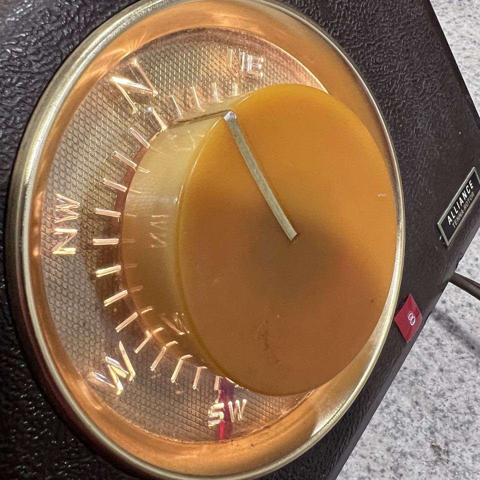 Vintage Alliance Tenna Rotor Model U-100 Antenna Rotator Control Box ...