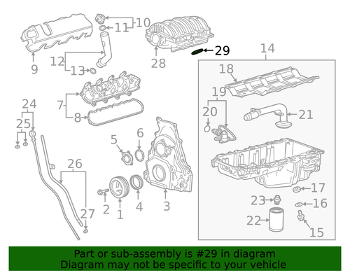 Genuine GM Engine Intake Manifold Gasket 12626354 | eBay