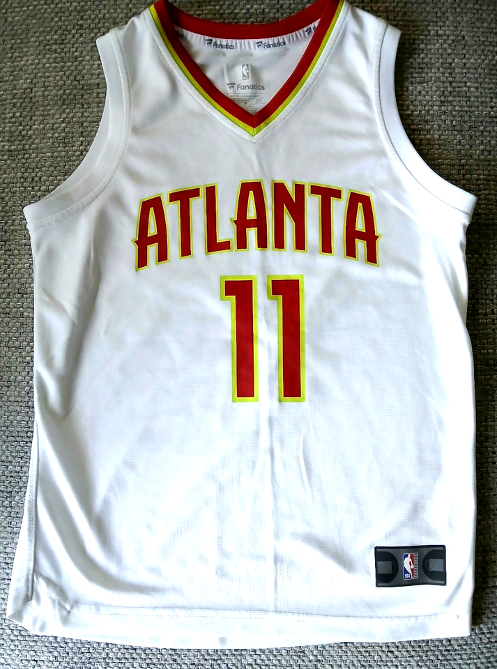 Fanatics Trae Young Atlanta Hawks NBA Jersey Youth Small, White - Red ...